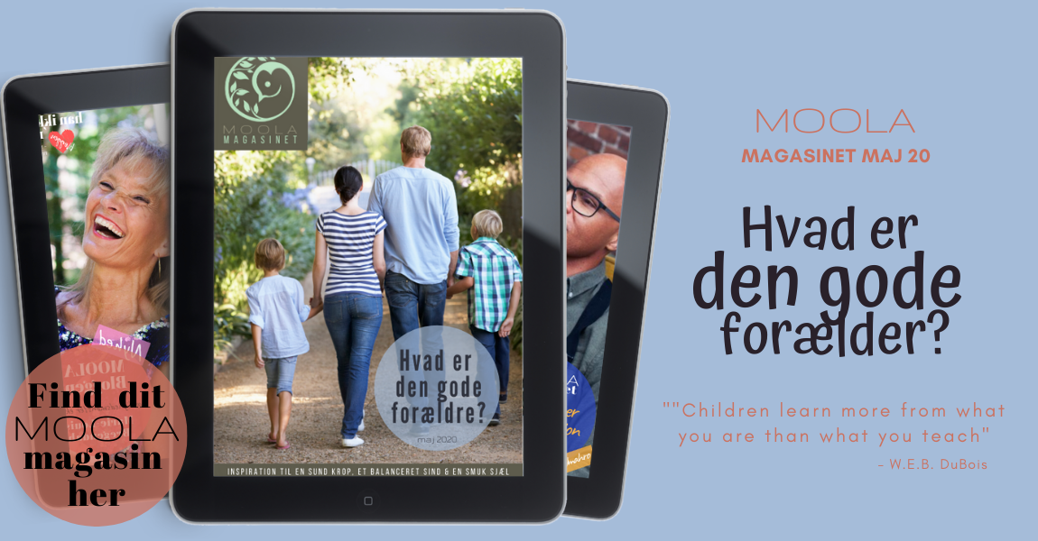GRATIS MOOLA magasin maj 2020 "Hvad er den gode forælder?"
